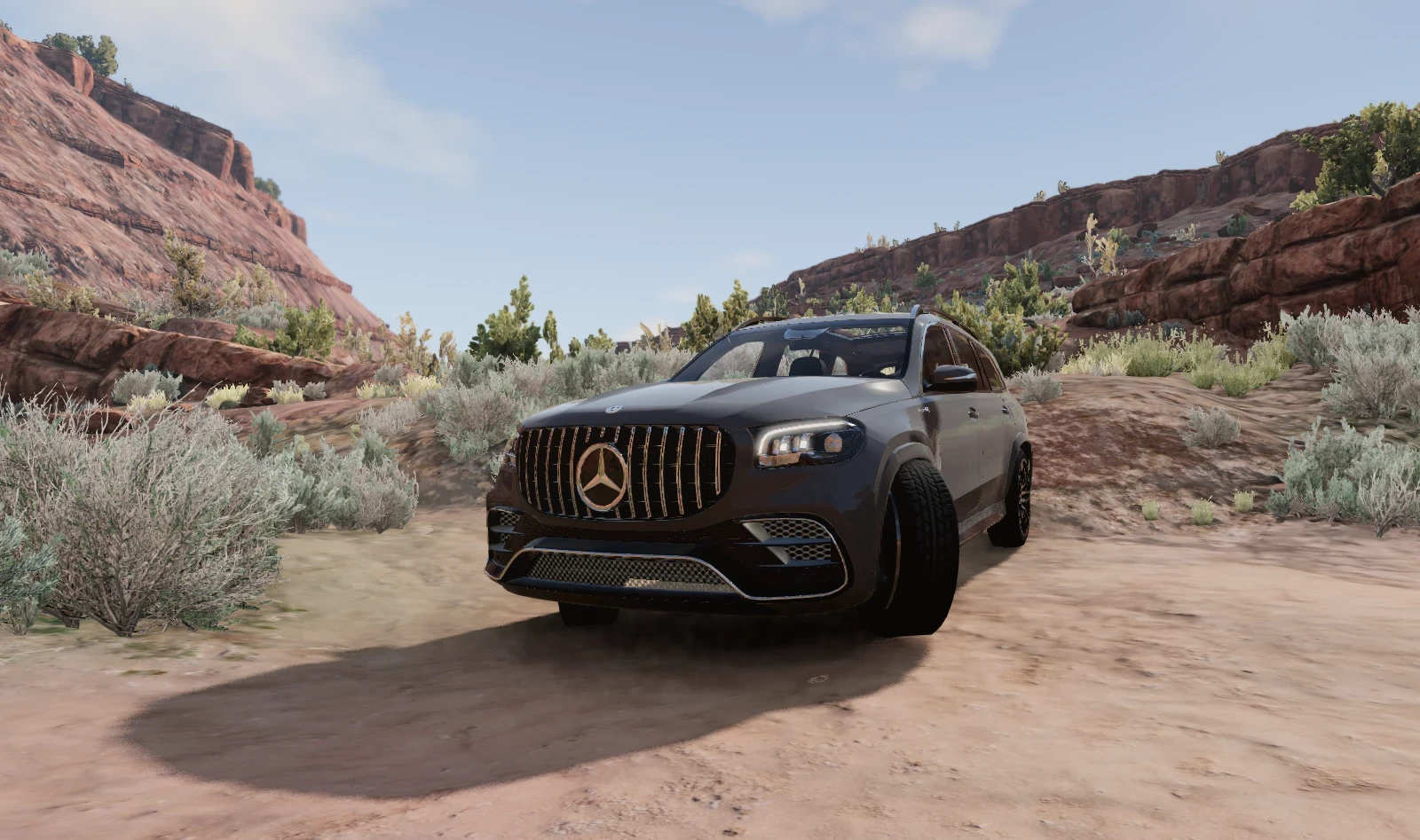 Mercedes- Benz GLS 1 - BeamNG.drive