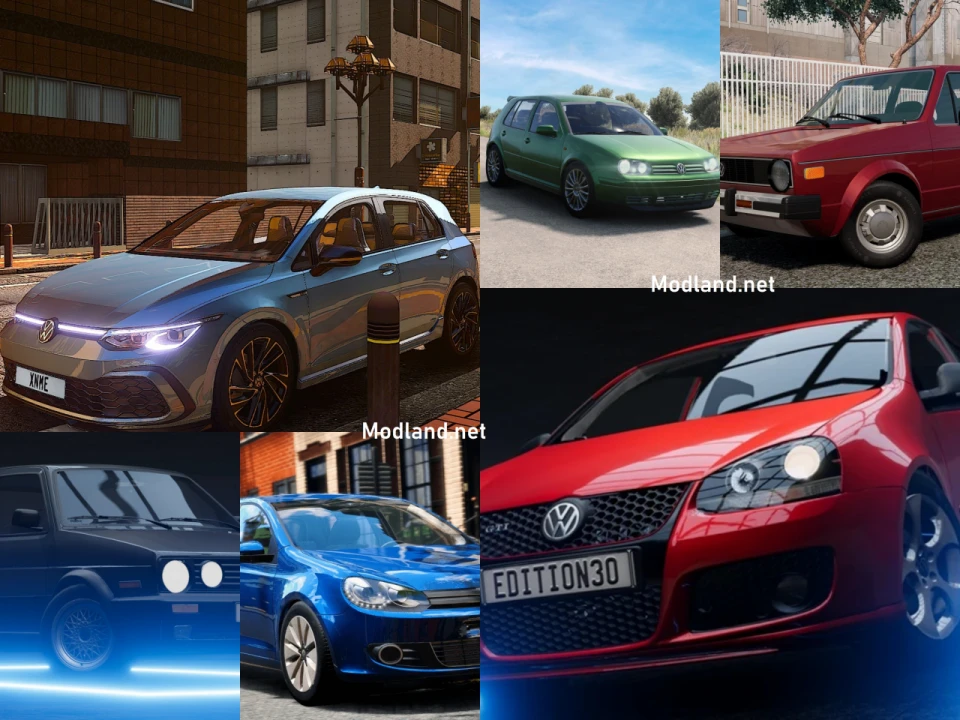 volkswagen golf - BeamNG.drive Search - ModLand.net