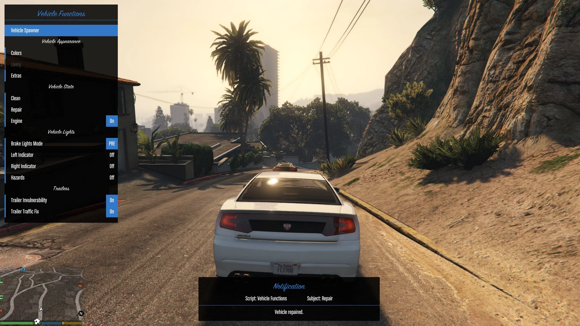 Vehicle Functions 1.0a - GTA 5