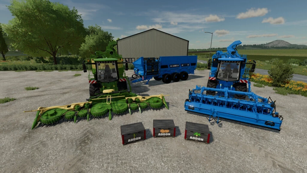 T4-40 Multi Harvester Pack v 1.0.1 - FS 22