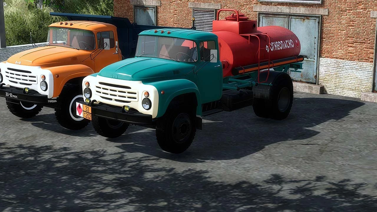 ZiL 130 B1 Fuel Tanker / ATZ 4.9 v 1.0 - FS 22