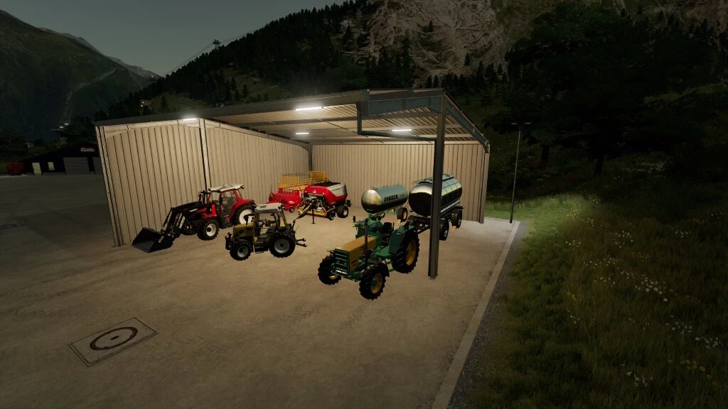 EasySteelSheds Set v 1.0.1.0 - FS 22