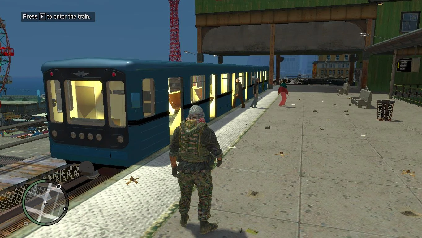 Old Hungarian Subway - GTA 4