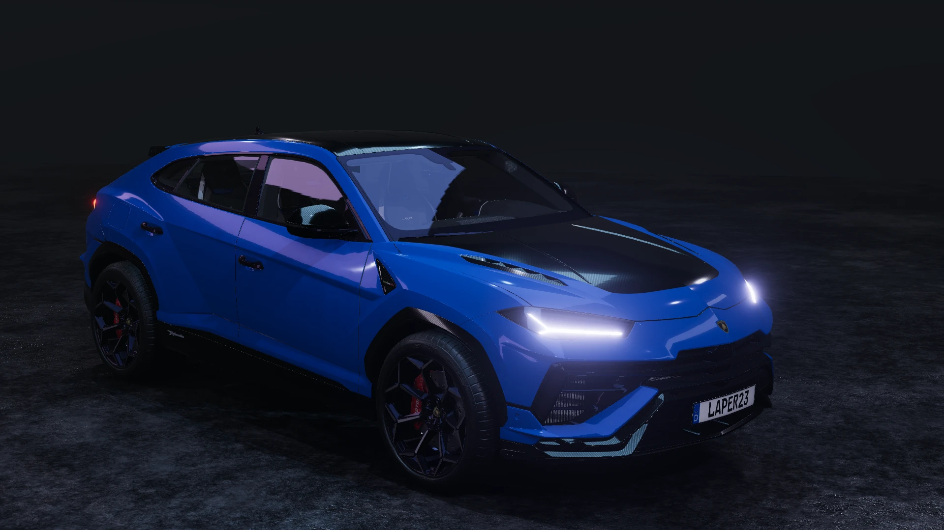 Lamborghini Urus Test Version 1 - BeamNG.drive