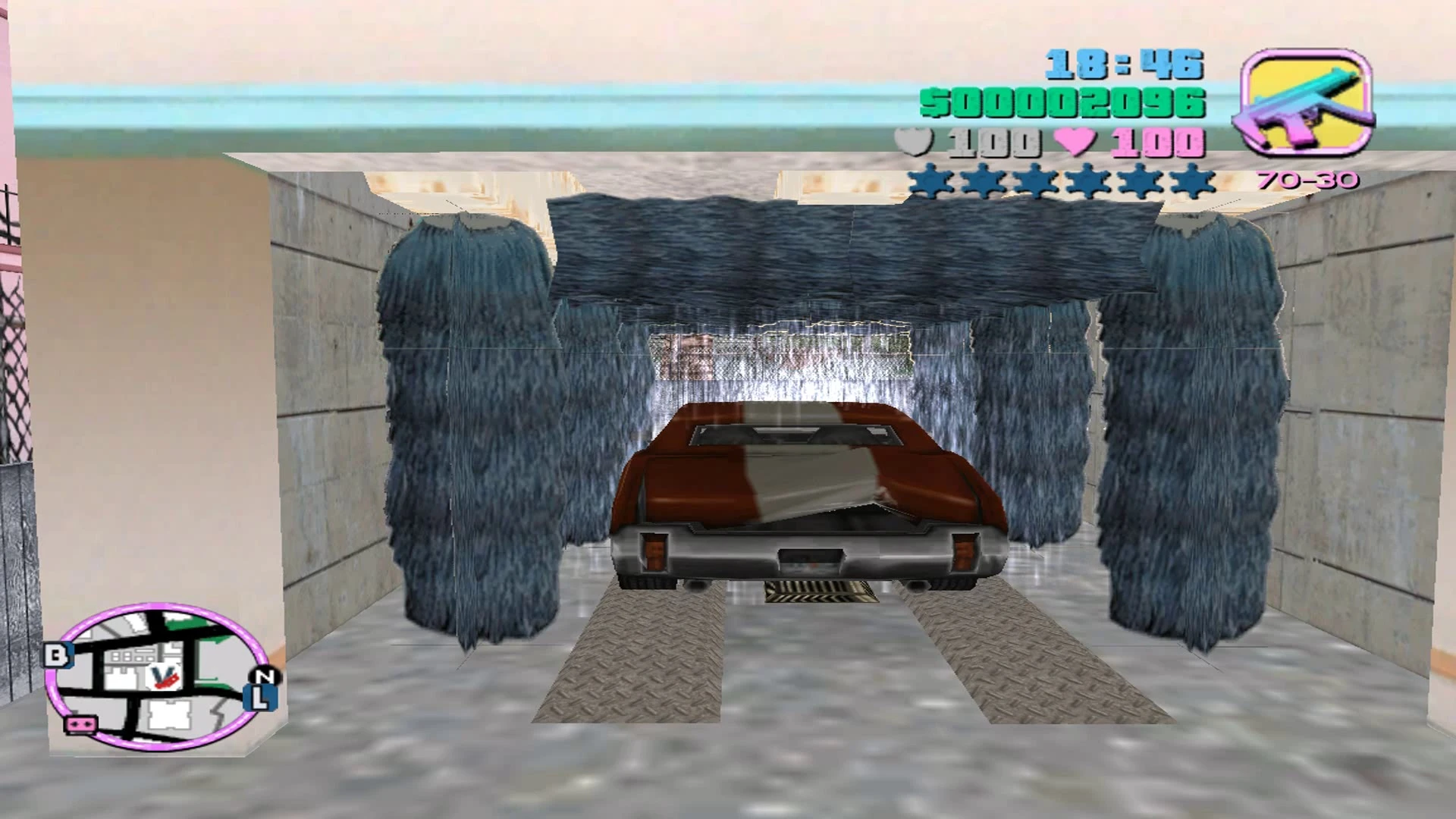 Car Wash And New Safe House 1 - GTA: Vice City