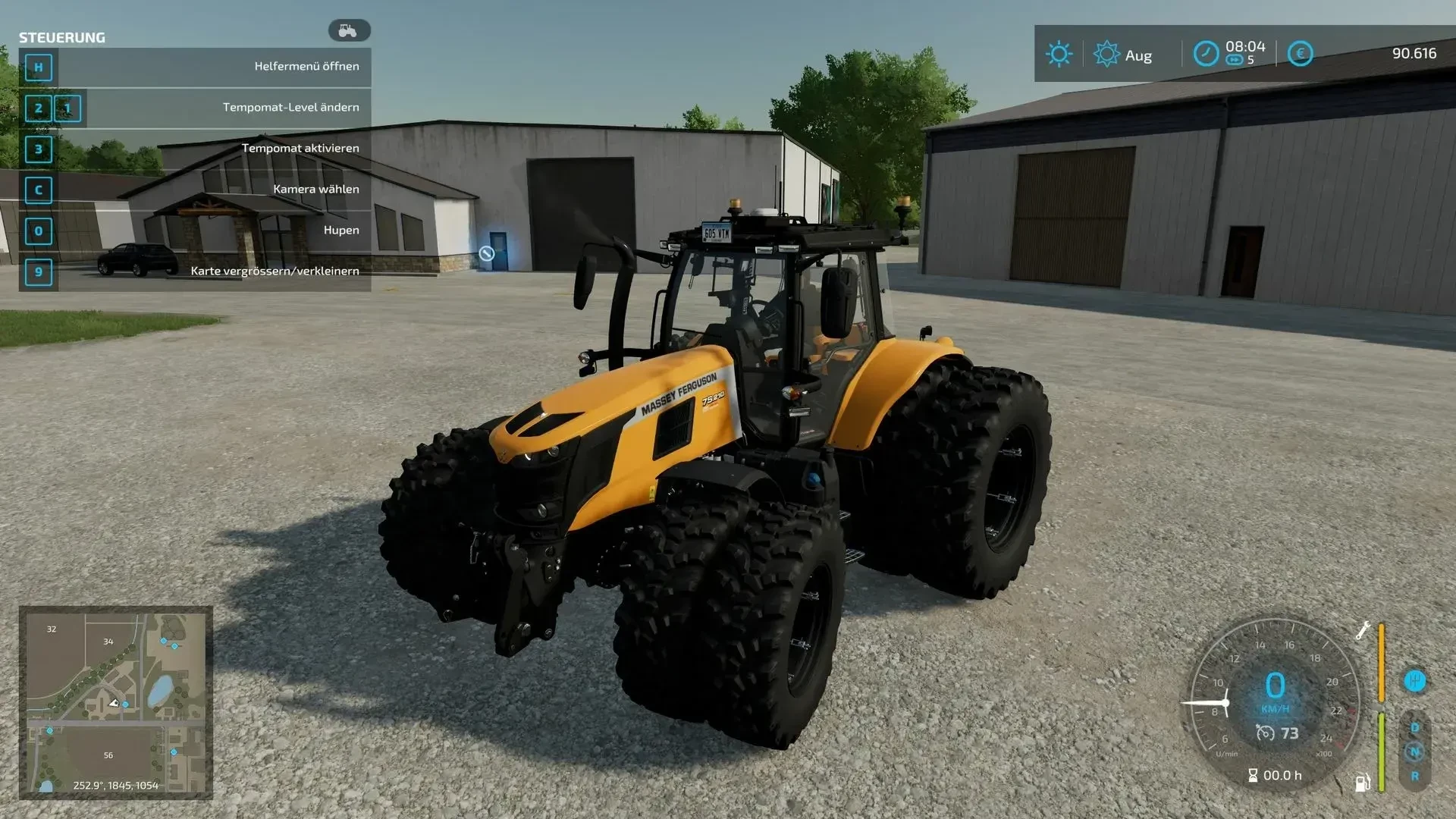 Massey Ferguson 7S v 1.0 - FS 22
