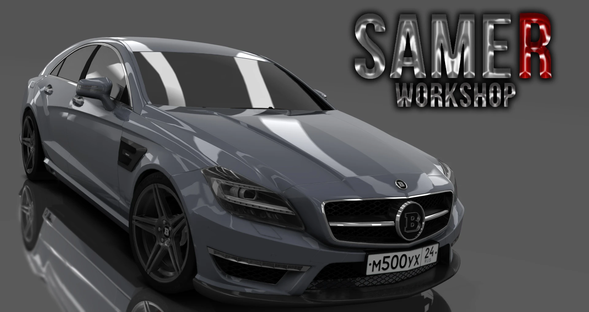 Mercedes CLS63 AMG W218 BRABUS 1.0 - Assetto Corsa