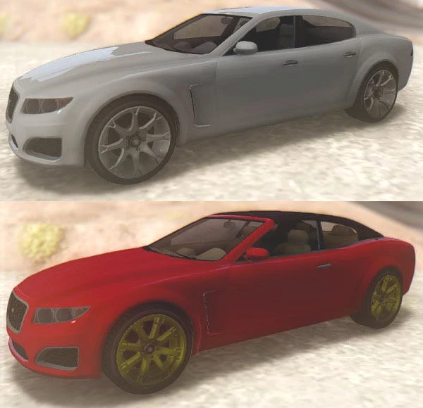 GTA V Lampadati Felon & GT - GTA: SA