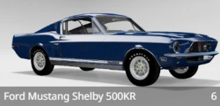 Download 1968 Ford Mustang Shelby GT500 - BeamNG.drive - ModLand.net