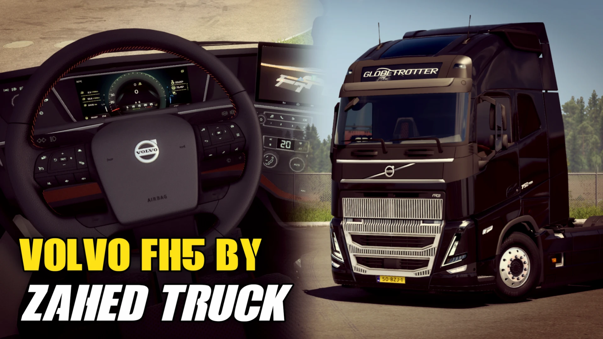 Volvo FH5 by Zahed Truck v2.4 - ETS 2