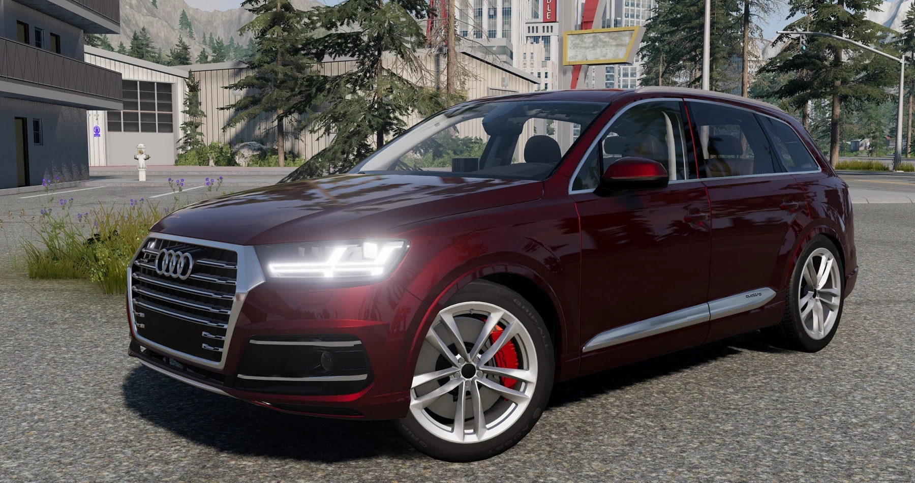 Audi Q7/SQ7 1 - BeamNG.drive