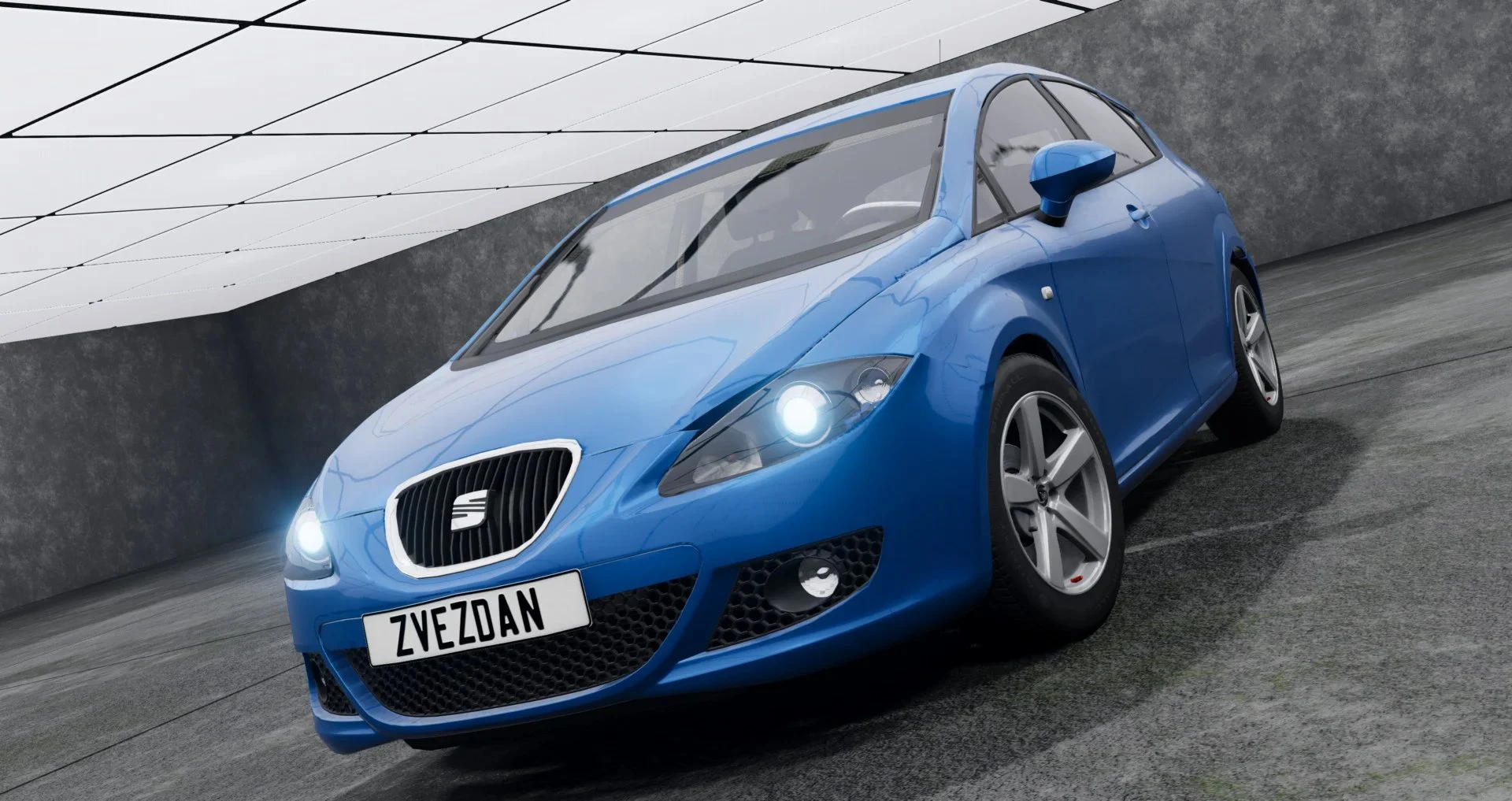 Seat Leon (1P) [Free Release] - BeamNG.drive
