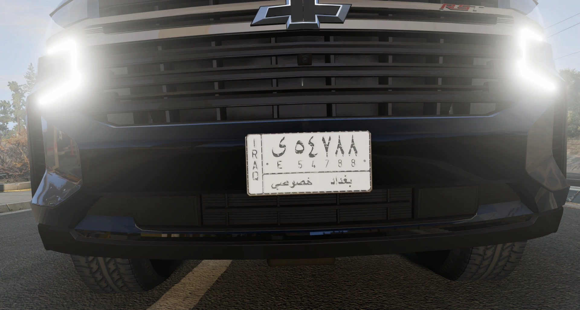 IRAQ baghdad plates | لوحات سيارات عراقية(بغداد) 1.0 - BeamNG.drive