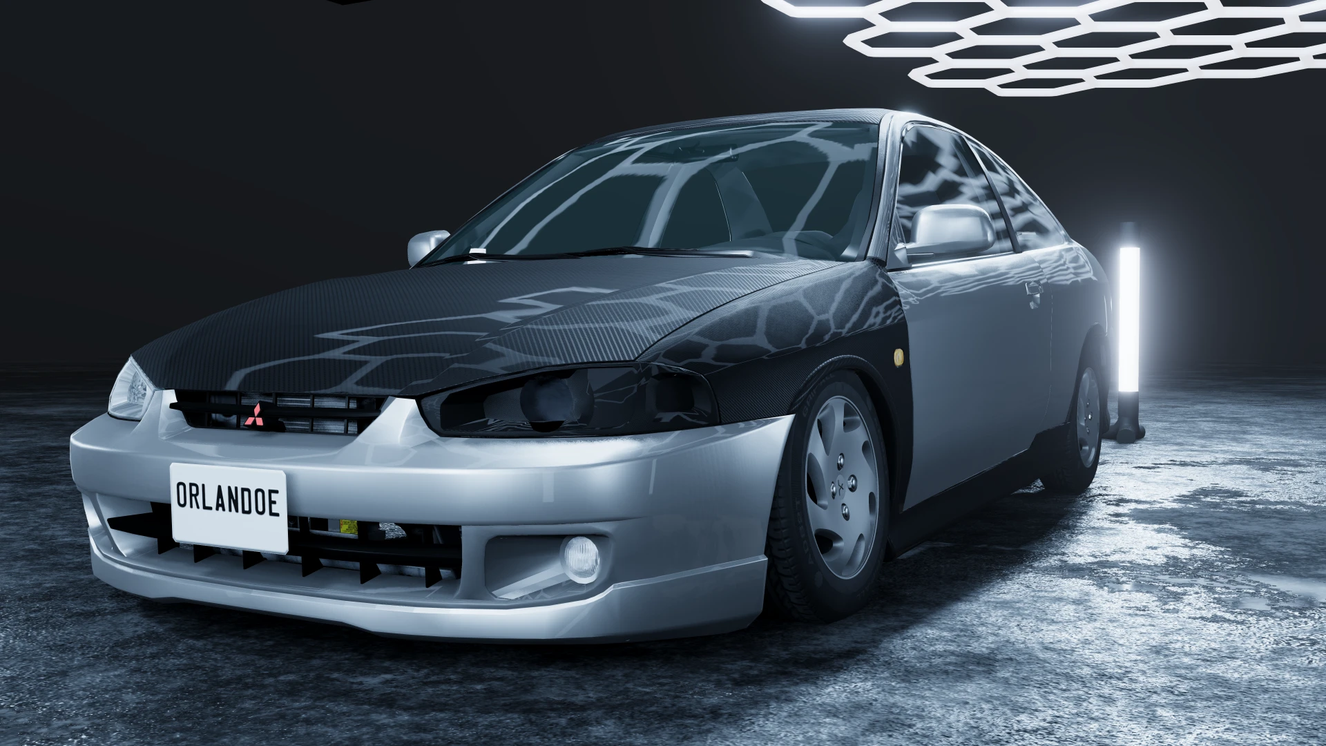 Mitsubishi Mirage 1997 Coupe 1 - BeamNG.drive