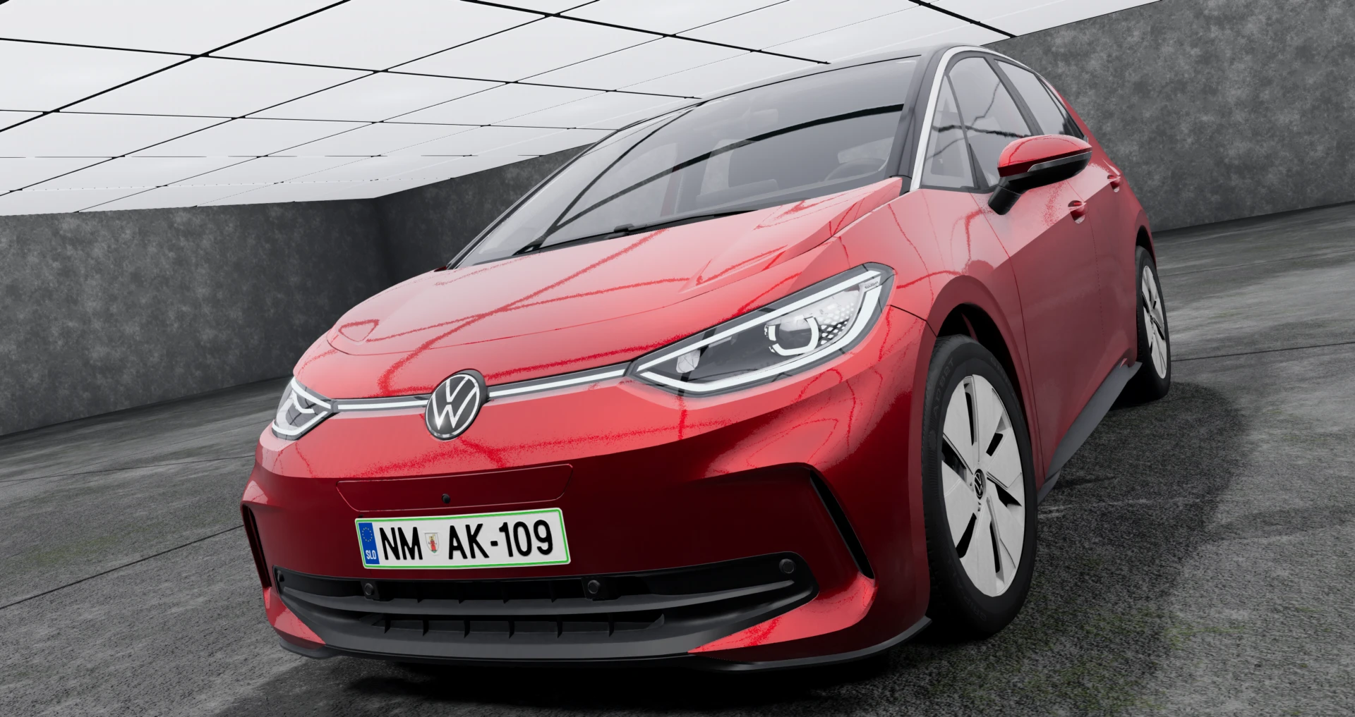 2023 Volkswagen ID3 BeamNG Mod 1 - BeamNG.drive