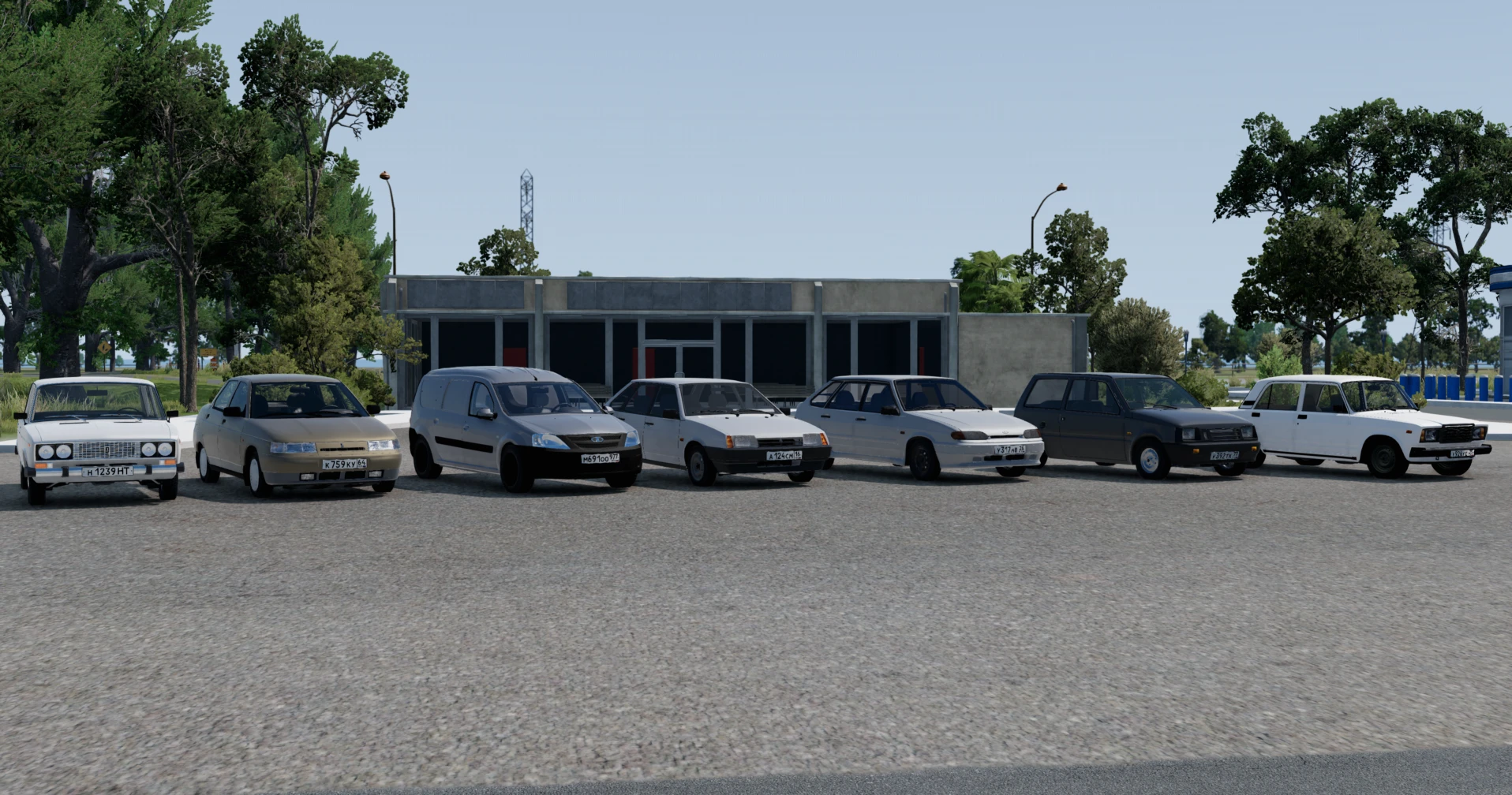 Russian Car Pack 1,0 - BeamNG.drive