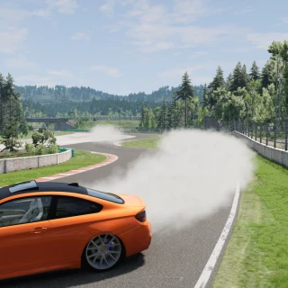 Upgraded tire smoke 1 - BeamNG.drive