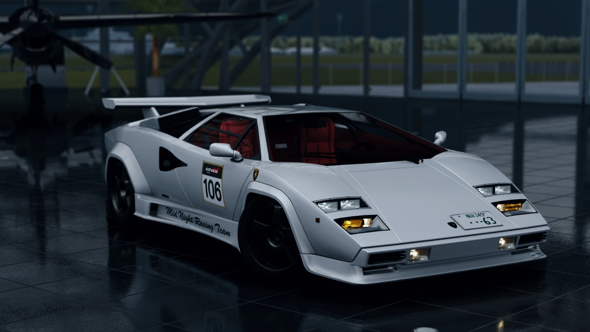 Mid Night Racing Team Countach 0.7 - Assetto Corsa