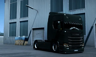 Scania S&R 2016 Window Sticker v1 - ETS 2