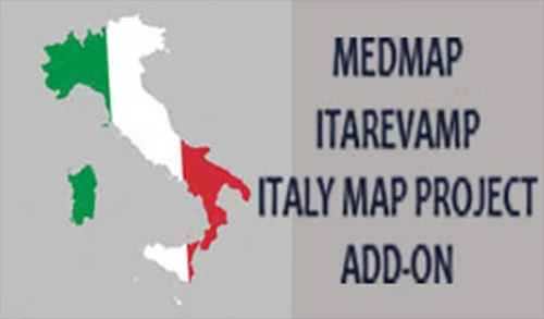 Medmap - Itarevamp - Italy Promods addon 1.0 - ETS 2