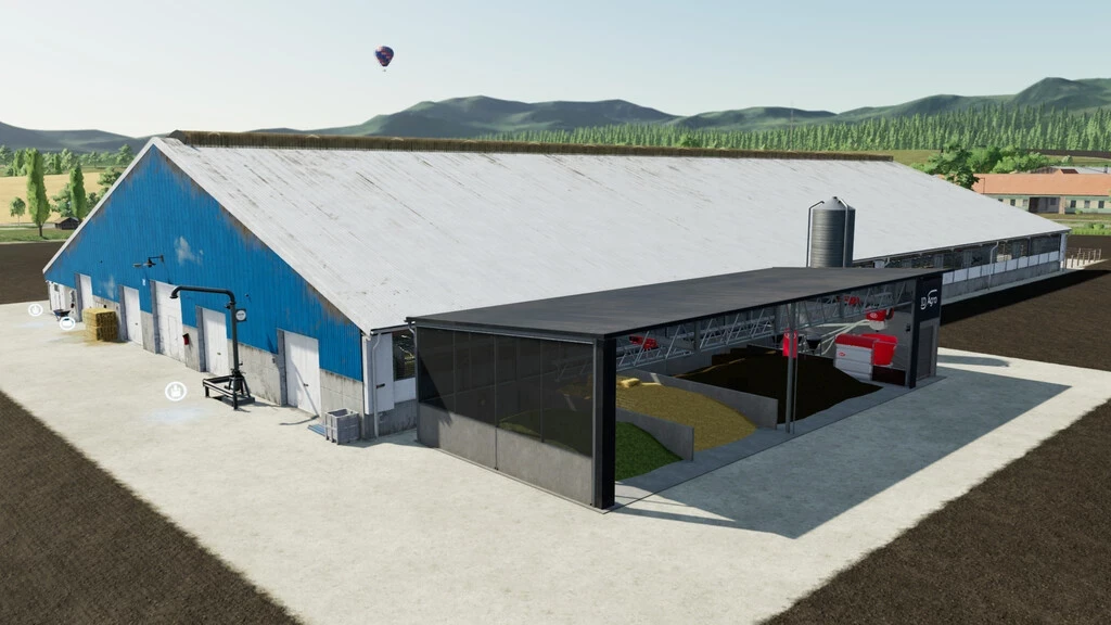 Lizard Cow Barns - Expandable Pastures Ready v 1.0 - FS 22