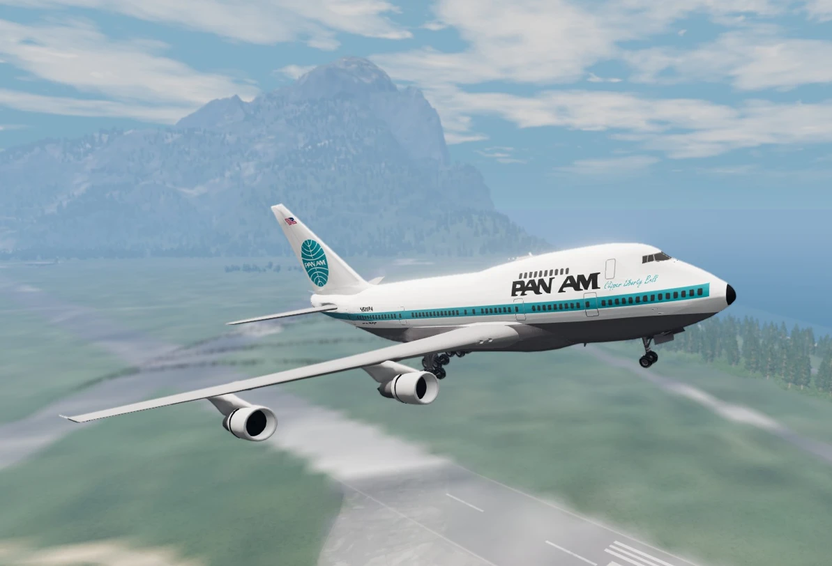 Boeing 747-SP 1.0 - BeamNG.drive