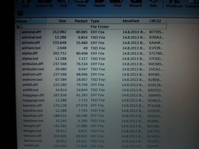 Every Single Vehicle BACKUP - GTA: SA