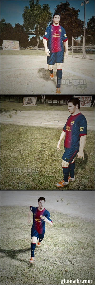 Lionel Messi Skin - GTA 4