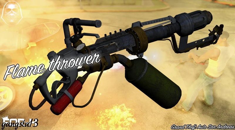 Flame Thrower - GTA: SA