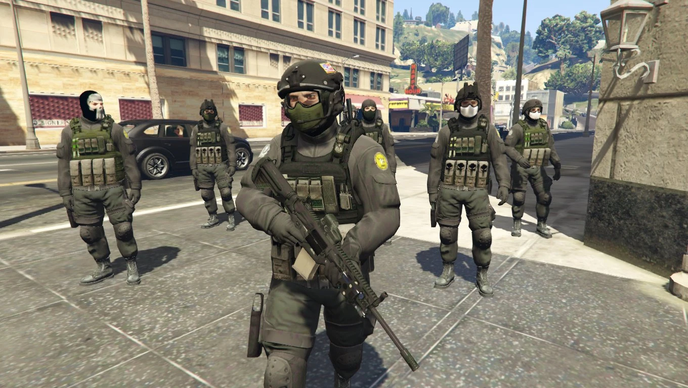 SWAT Ghost Team 3.2 - GTA 5