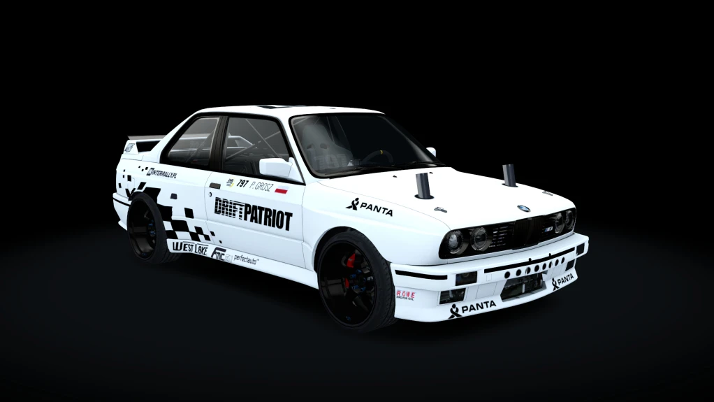 BMW E30 Drift Patriot DZIK v 8 - Assetto Corsa