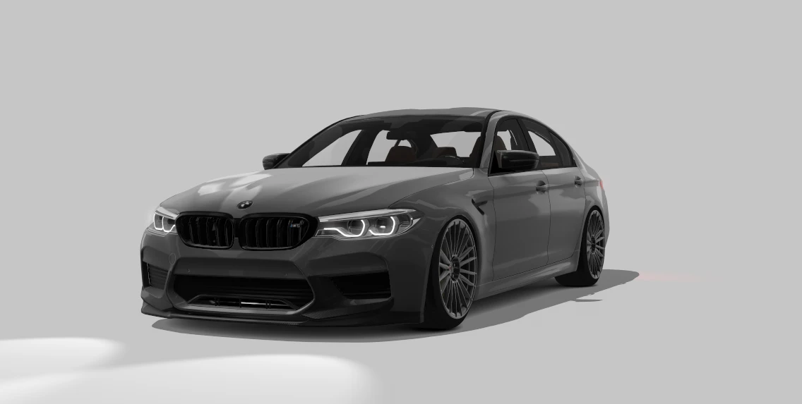 BMW M5 COMPETITION (custom polish plate) 1.0 + PLATE - Assetto Corsa