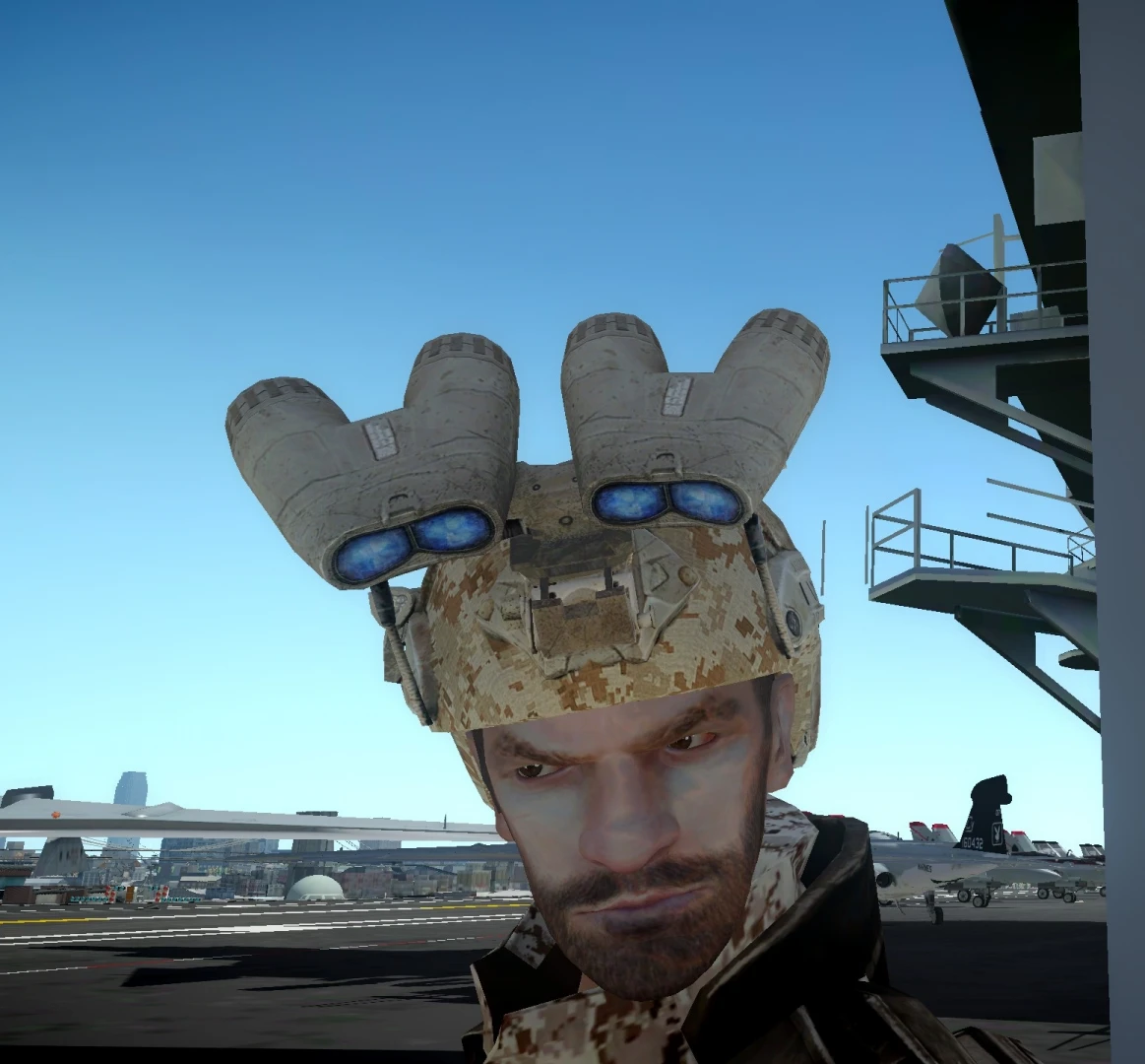 Devgru Helmet AOR-1 For Niko - GTA 4