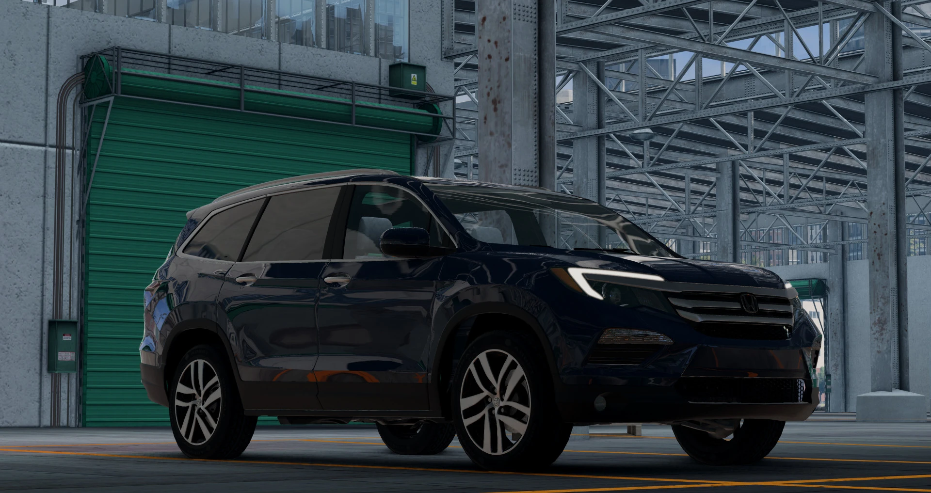 2018 Honda Pilot (Textures fixed) 1 - BeamNG.drive