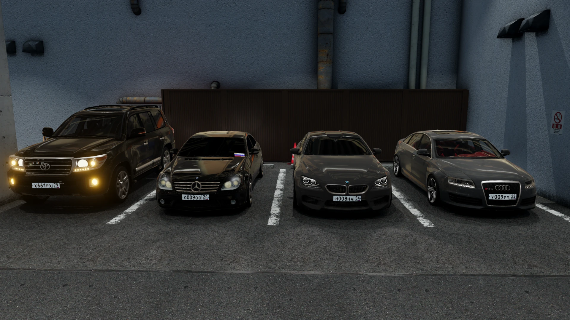 Russian Car Package [BMW, Audi, Mercedes, Toyota] 1 - BeamNG.drive