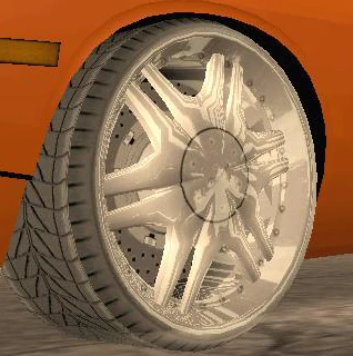 Impostor NFS Carbon Transformer Wheels v 2.0 - GTA: SA