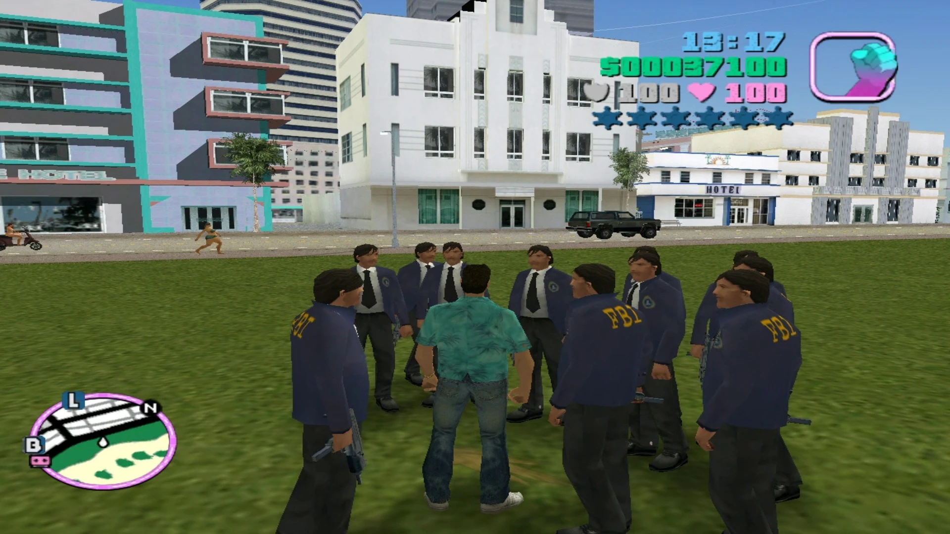 FBI Guards mod 1 - GTA: Vice City