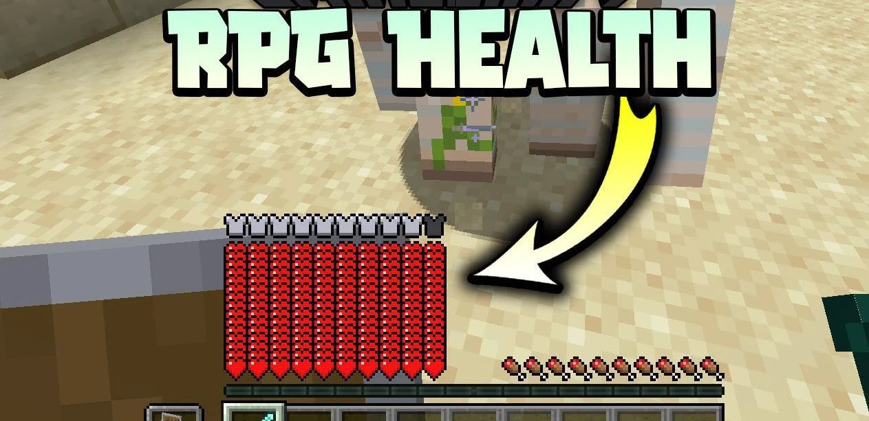 RPG Health System 1.0 - Minecraft