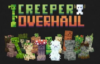 Creeper Overhaul Mod v3.0.2 - Minecraft
