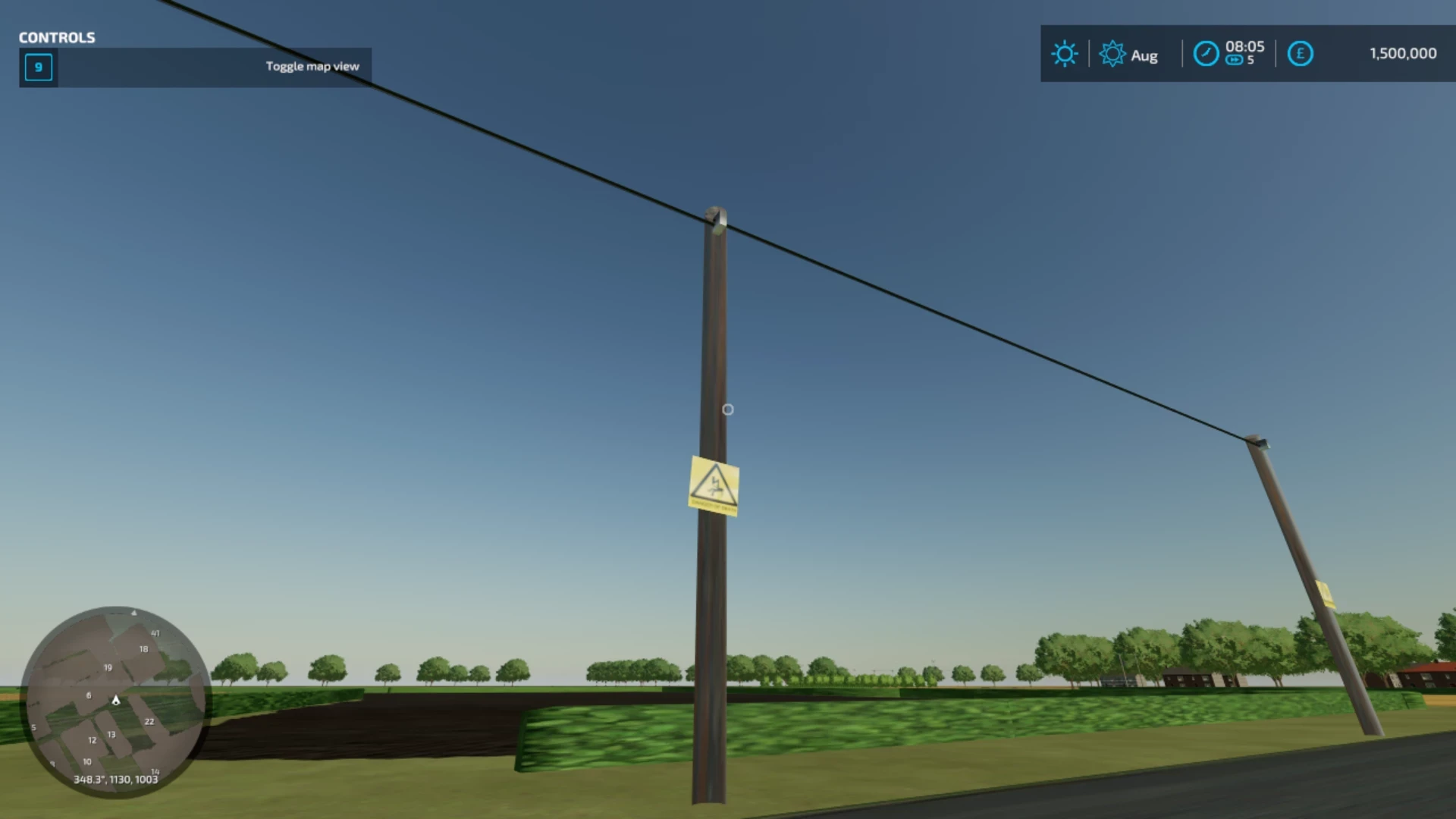 Low voltage pole uk prefab v 1.0 - FS 22