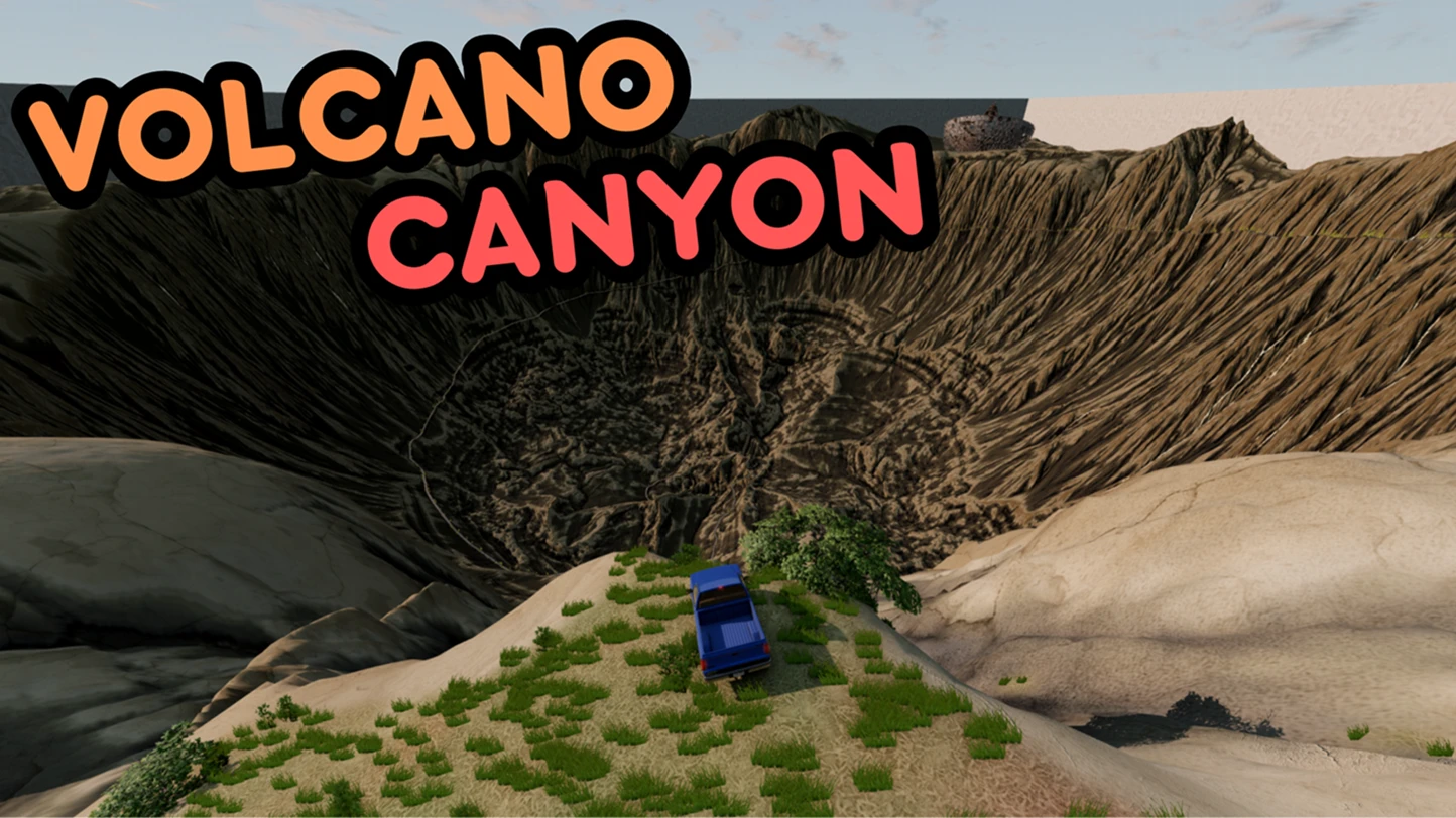 Volcano Canyon 1.4 - BeamNG.drive