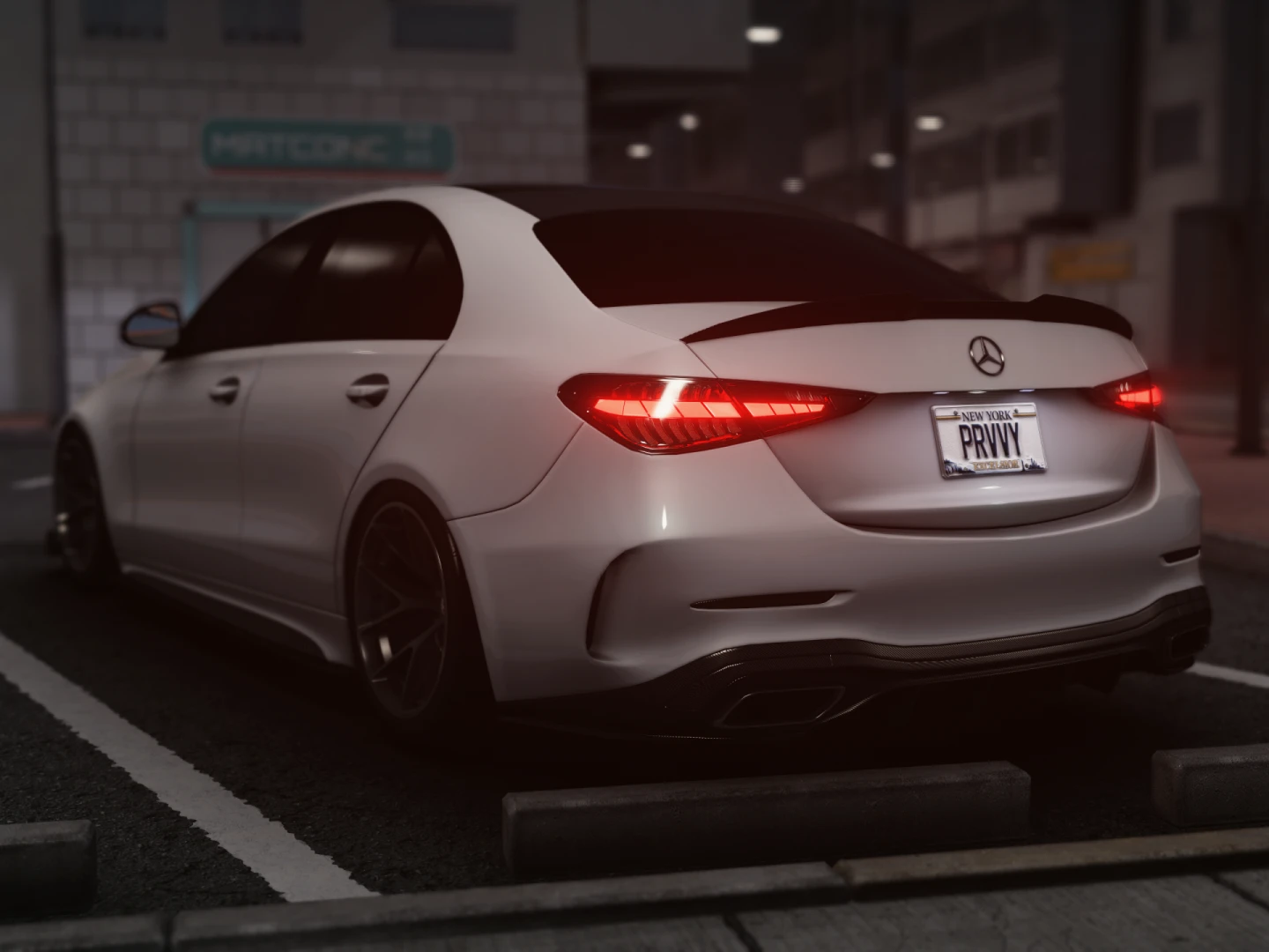 Mercedes-Benz C 300 AMG Line | MLGZ x Prvvy v1 - Assetto Corsa