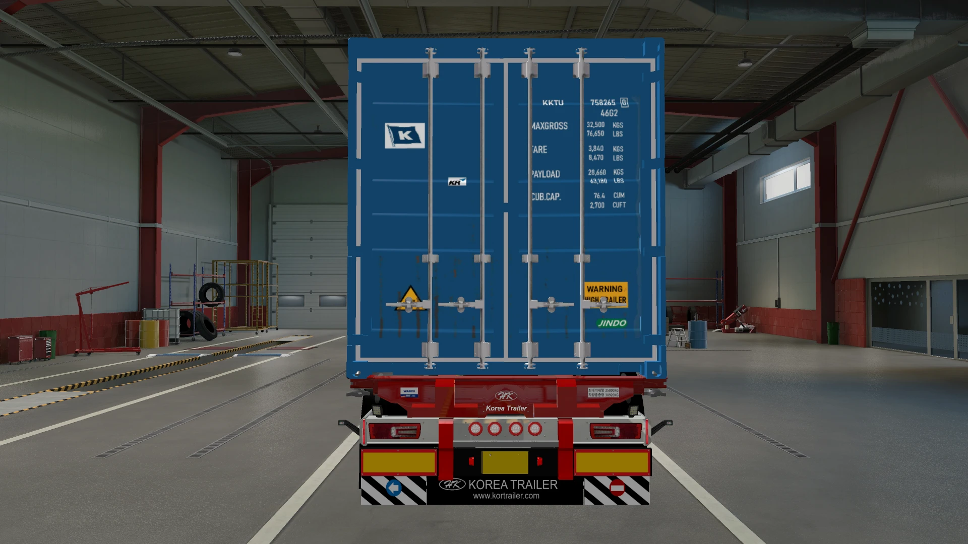 Korean Container Trailer 2021 / hk2021 1.50 - ETS 2