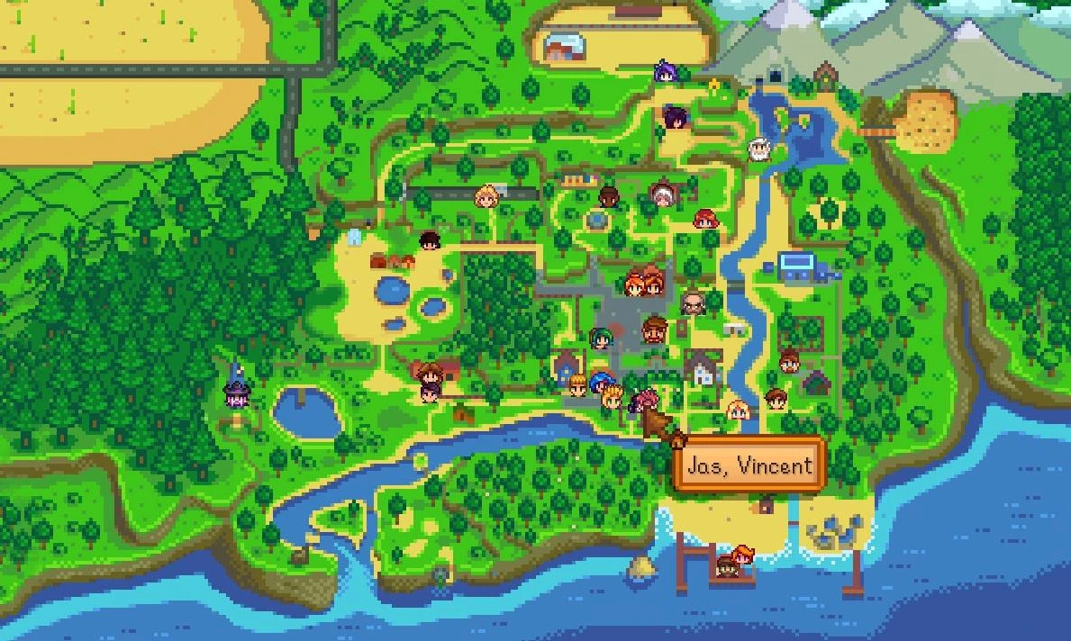 NPC Map Locations v3.1.0 - Stardew Valley