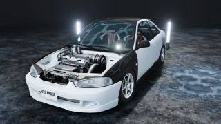 Mitsubishi Mirage with EVO IV Front 2 - BeamNG.drive