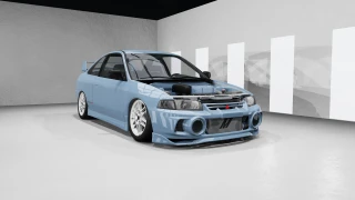 Mitsubishi Mirage with EVO IV Front 2 - BeamNG.drive