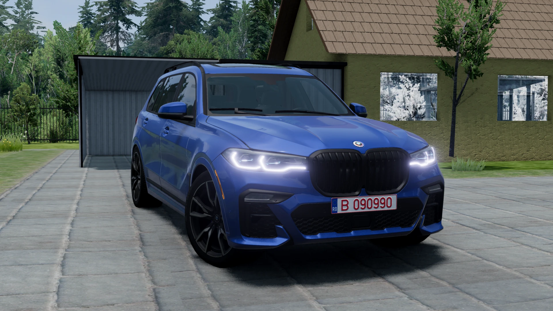 BMW X7 0.27.x FIX bemeleve fix - BeamNG.drive