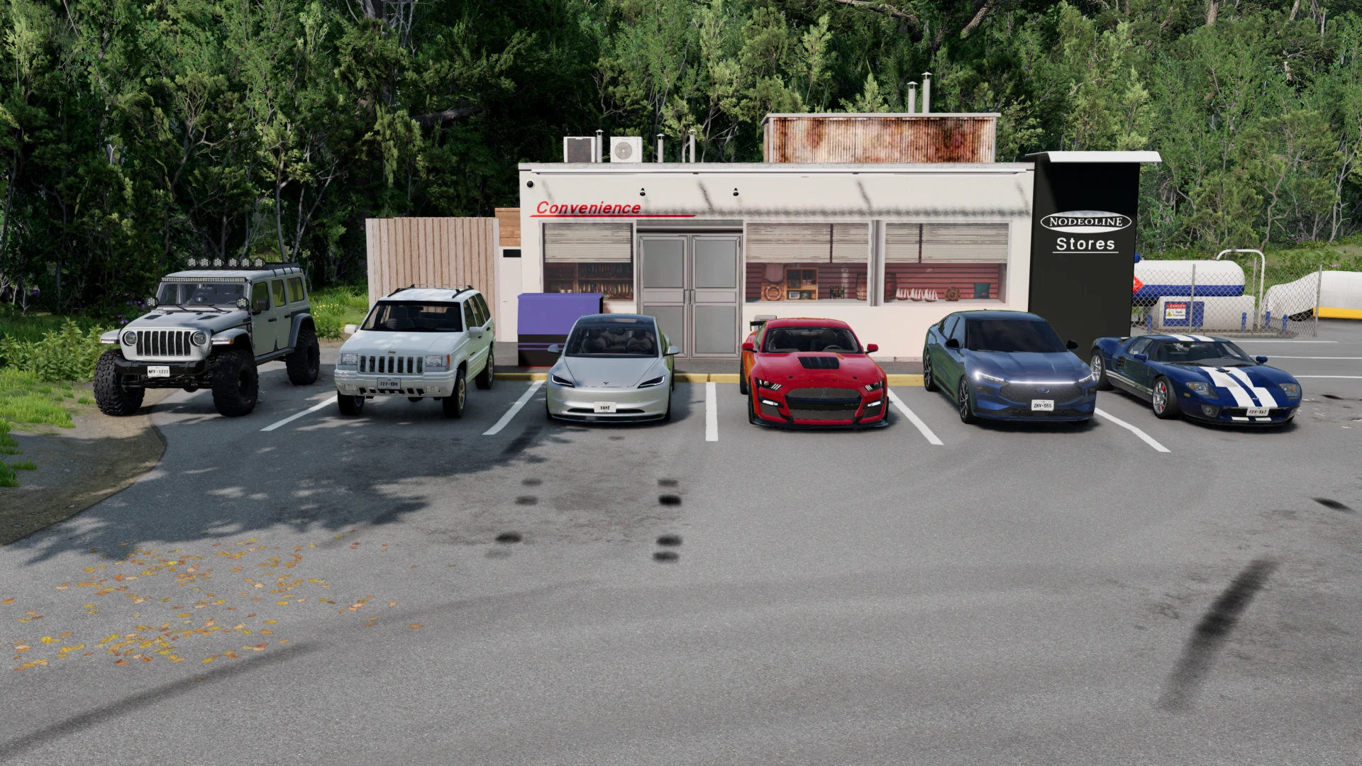 American Car Pack 2 1.0 - BeamNG.drive