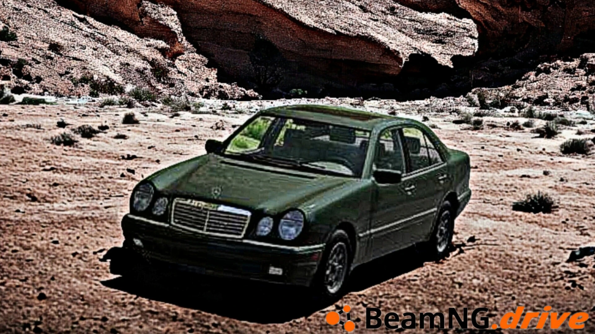Mb Mod car W210 BeamNG.drive V1.0 - BeamNG.drive