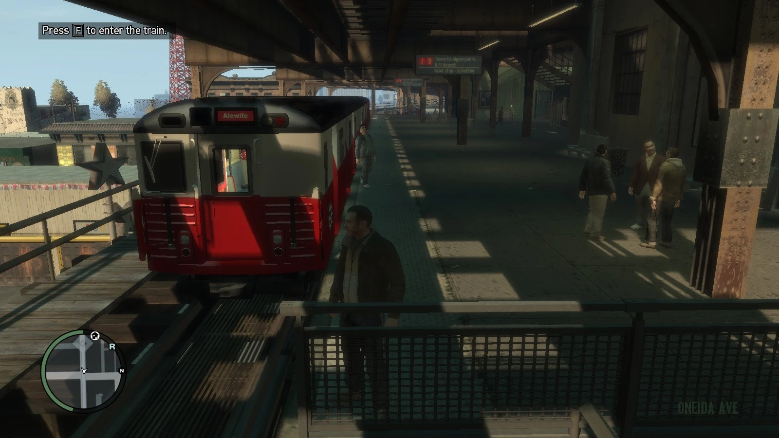 MBTA Red Line Subway Texture - GTA 4